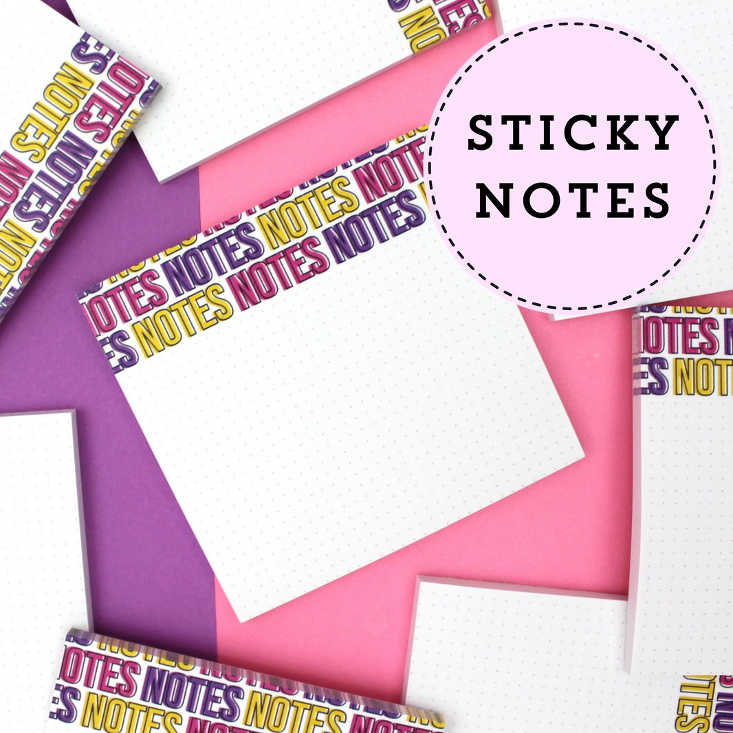 Sticky Notes & Notepads – Sugar Pop Fizz